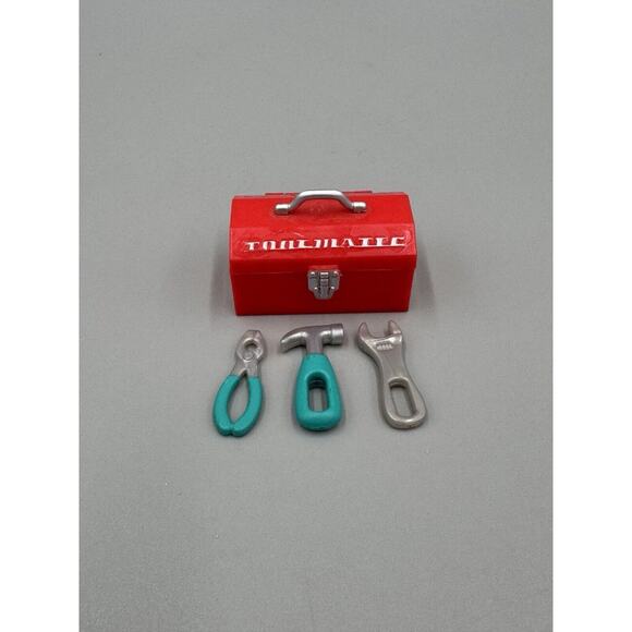 Mga | Toys | Red Toolmatic Tool Box And 3 Tools Diorama Fashion Doll ...